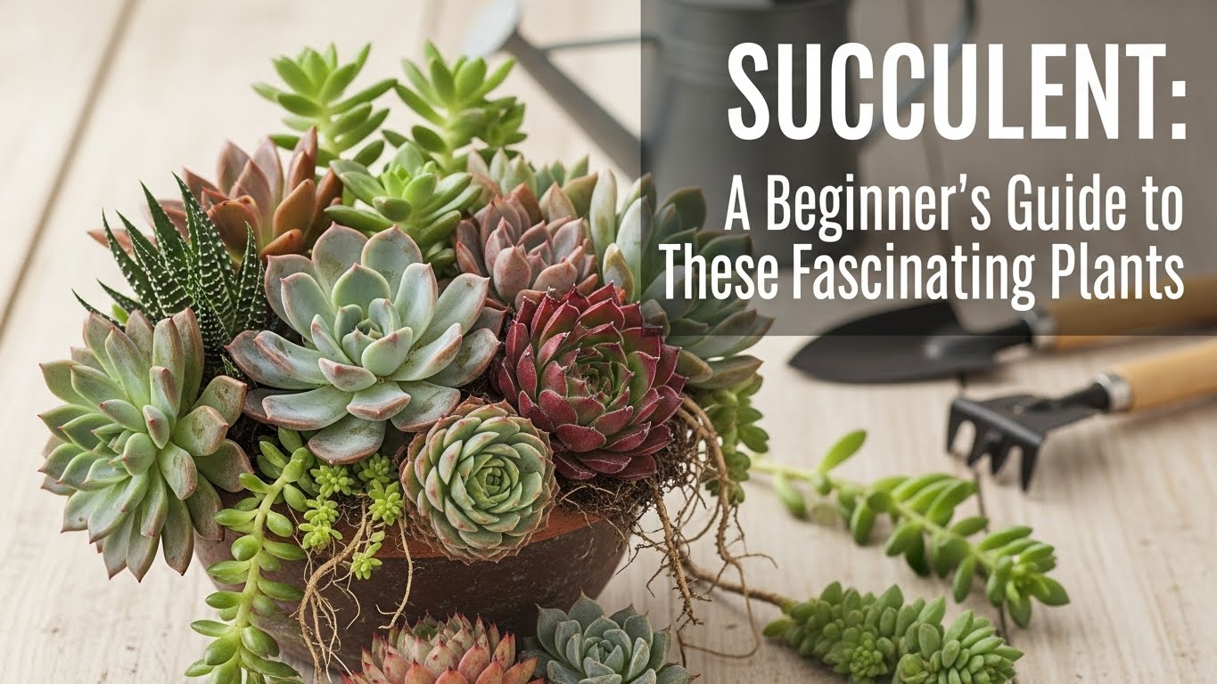 Suçculent: A Beginner's Guide to These Fascinating Plants